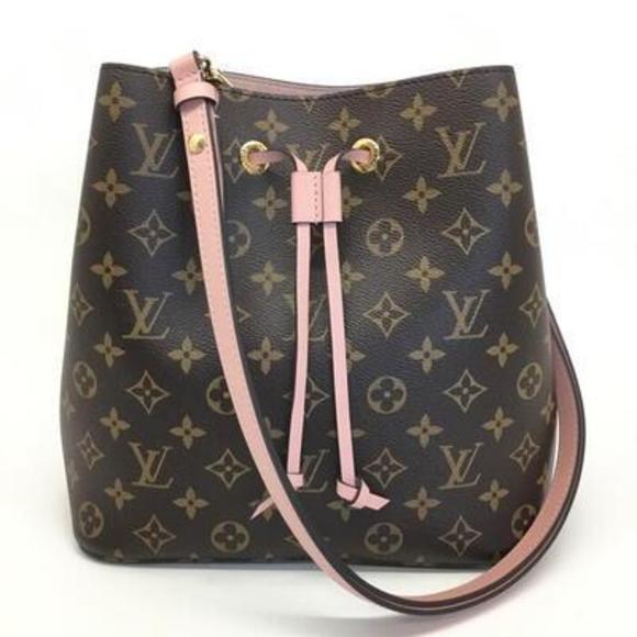 Louis Vuitton | Bags | Louis Vuitton Neonoe Shoulder Bag Monogram Pink ...